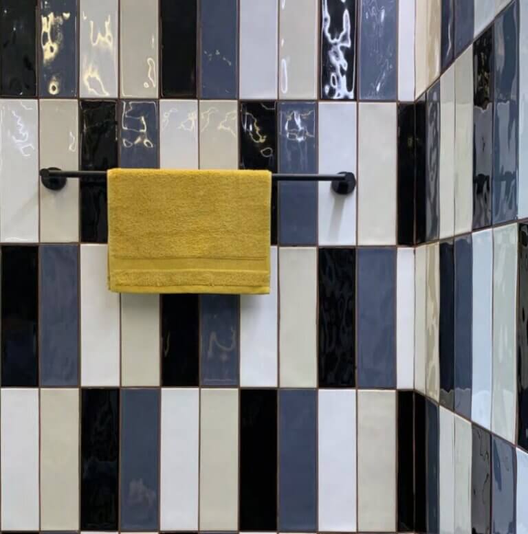 Block Nordic Blue Glossy - wall tiles Sottocer block