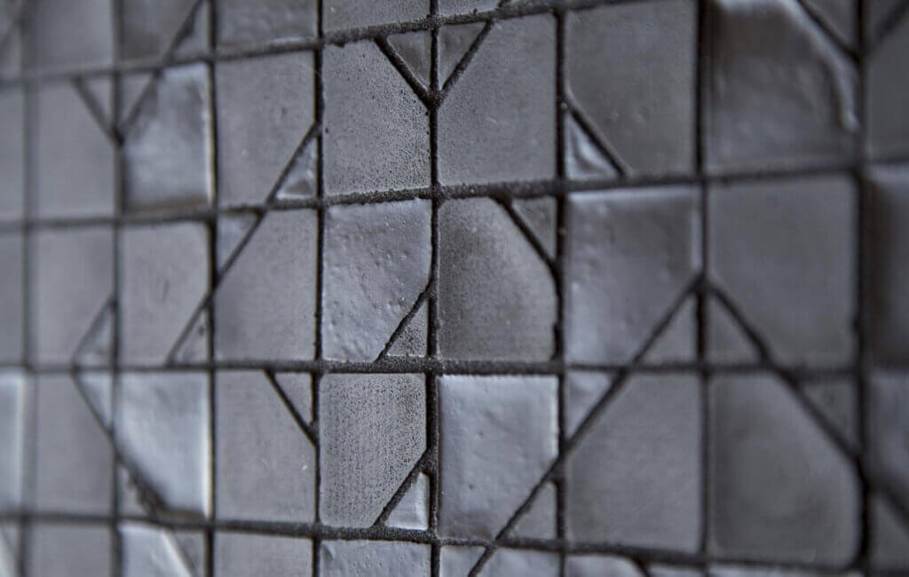 Sumi-e Delta Grafite - mosaico micro sumi-e delta