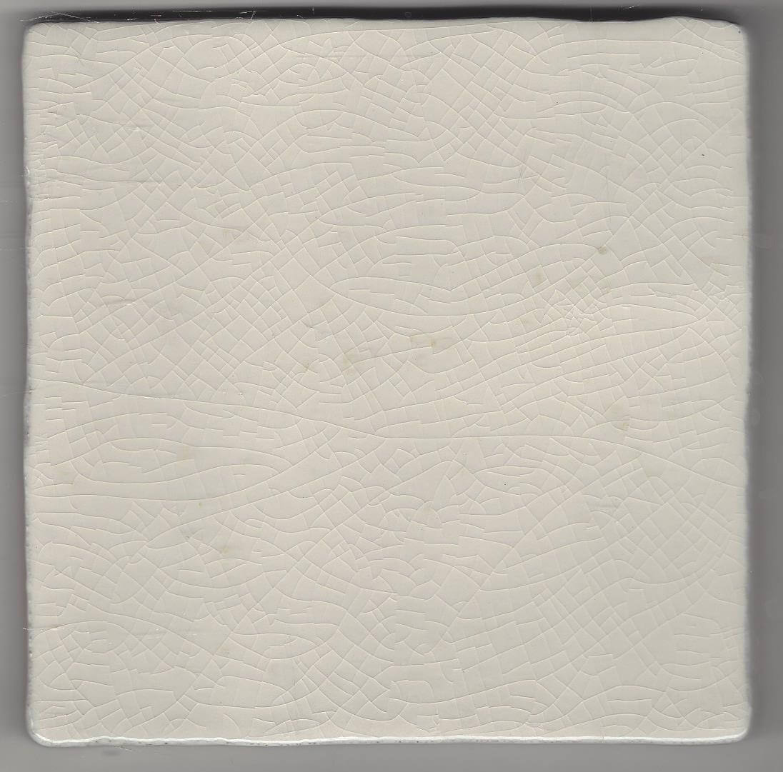Medium White Craquelé 13x13 cm - Cevica Antic