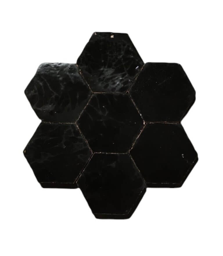 HEX39 Royal Black Gloss - zelliges speciale formaten